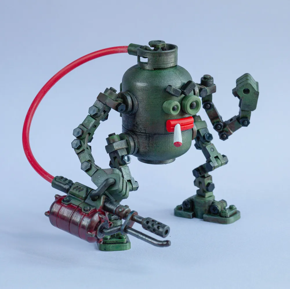 Propane Tank Flamethrower Minion by Magic_lightwave MakerWorld ...