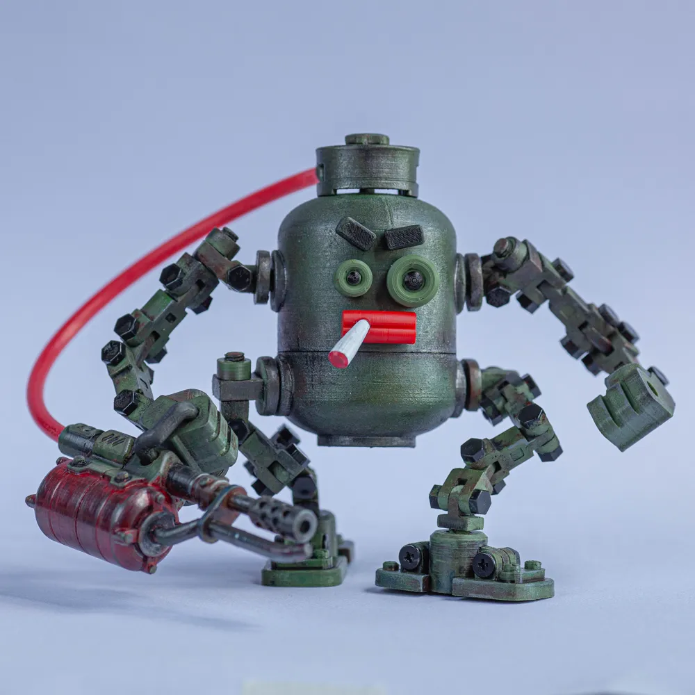 Propane Tank Flamethrower Minion by Magic_lightwave MakerWorld ...