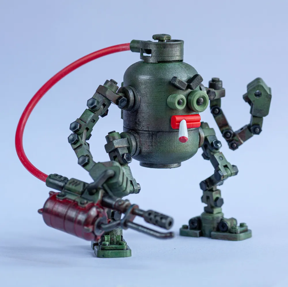 Propane Tank Flamethrower Minion by Magic_lightwave MakerWorld ...