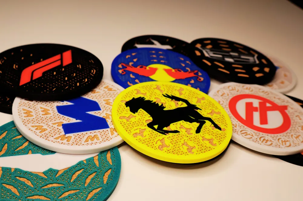 2026 Formula 1 team coasters - Free 3D Print Model - MakerWorld