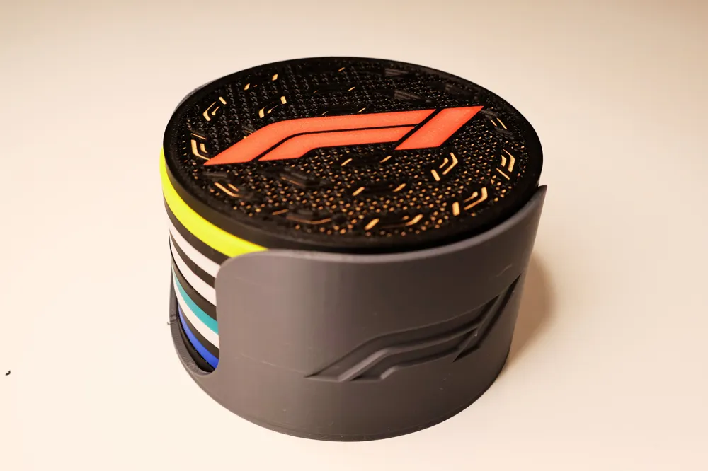 2026 Formula 1 team coasters - Free 3D Print Model - MakerWorld