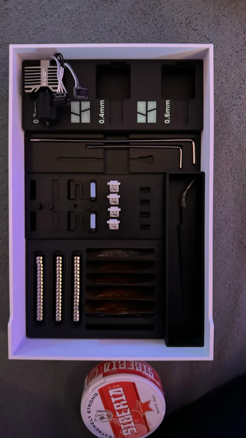 Drawer Inlay whole extruder for AMS Stand by Alessandro Licari - MakerWorld