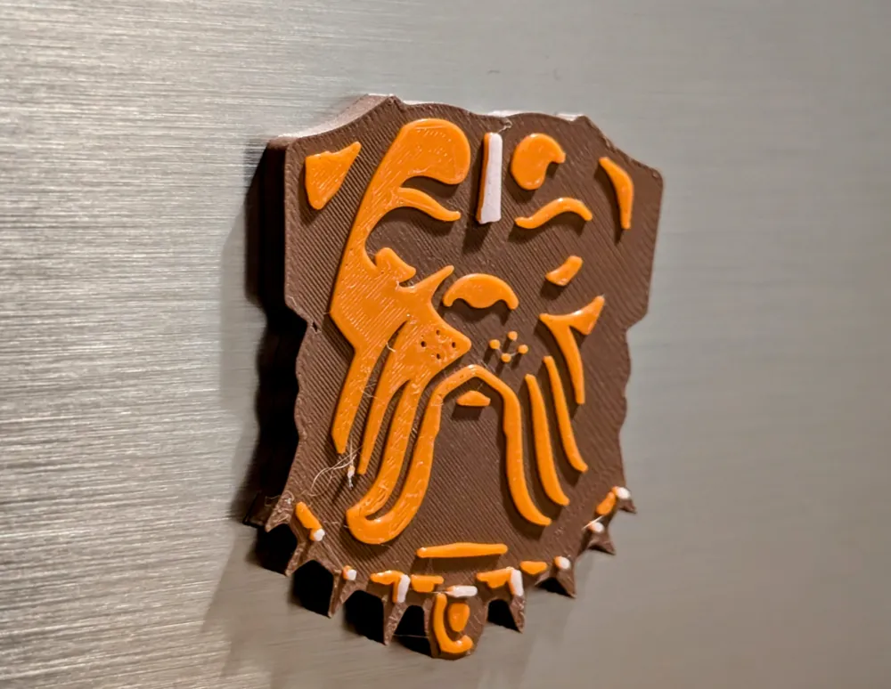 Cleveland Browns - Embossed Fridge Magnet by svenson - MakerWorld