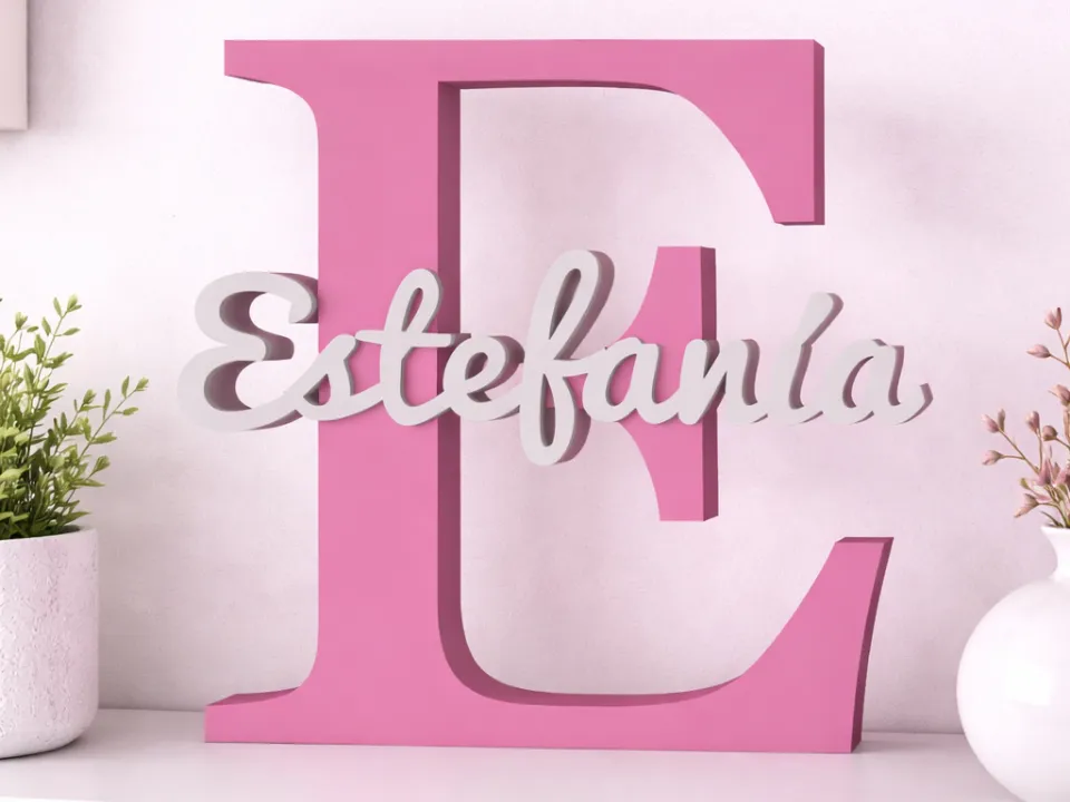 Name - Estefanía – Kostenloses 3D-Druckmodell – MakerWorld