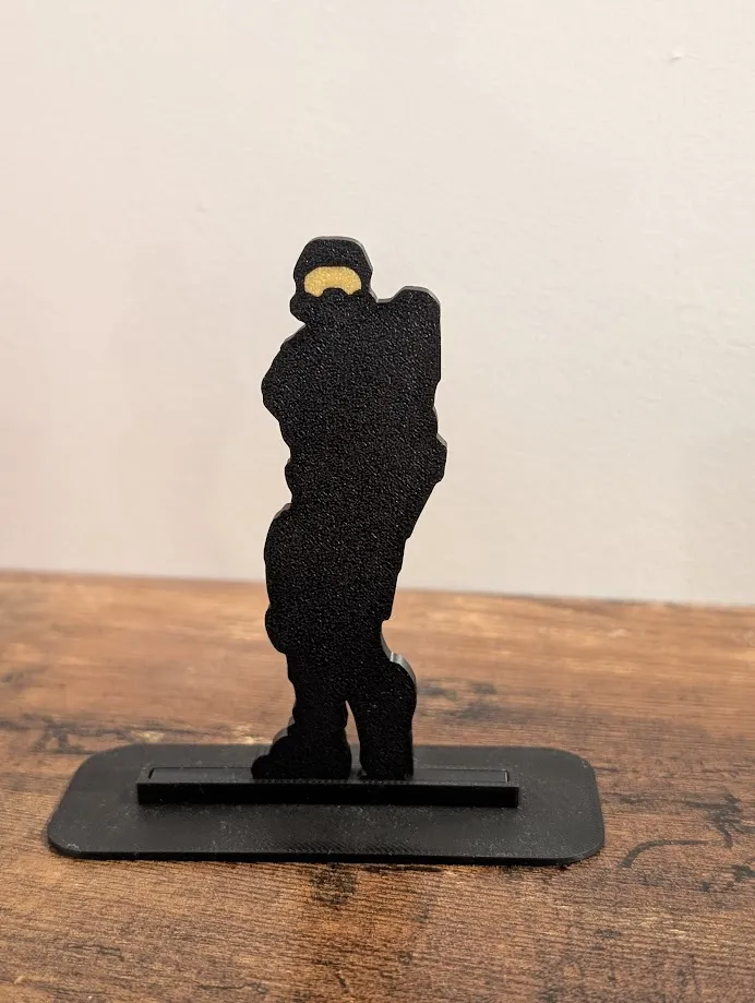 Halo Master Chief & Arbiter Modular Bookends by kavaliero - MakerWorld