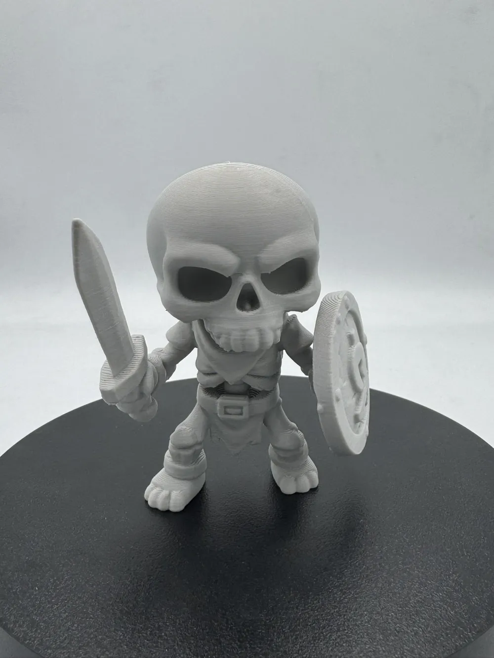 Cute Chibi Skeleton Warrior by WispHollow MakerWorld: Download Free 3D ...