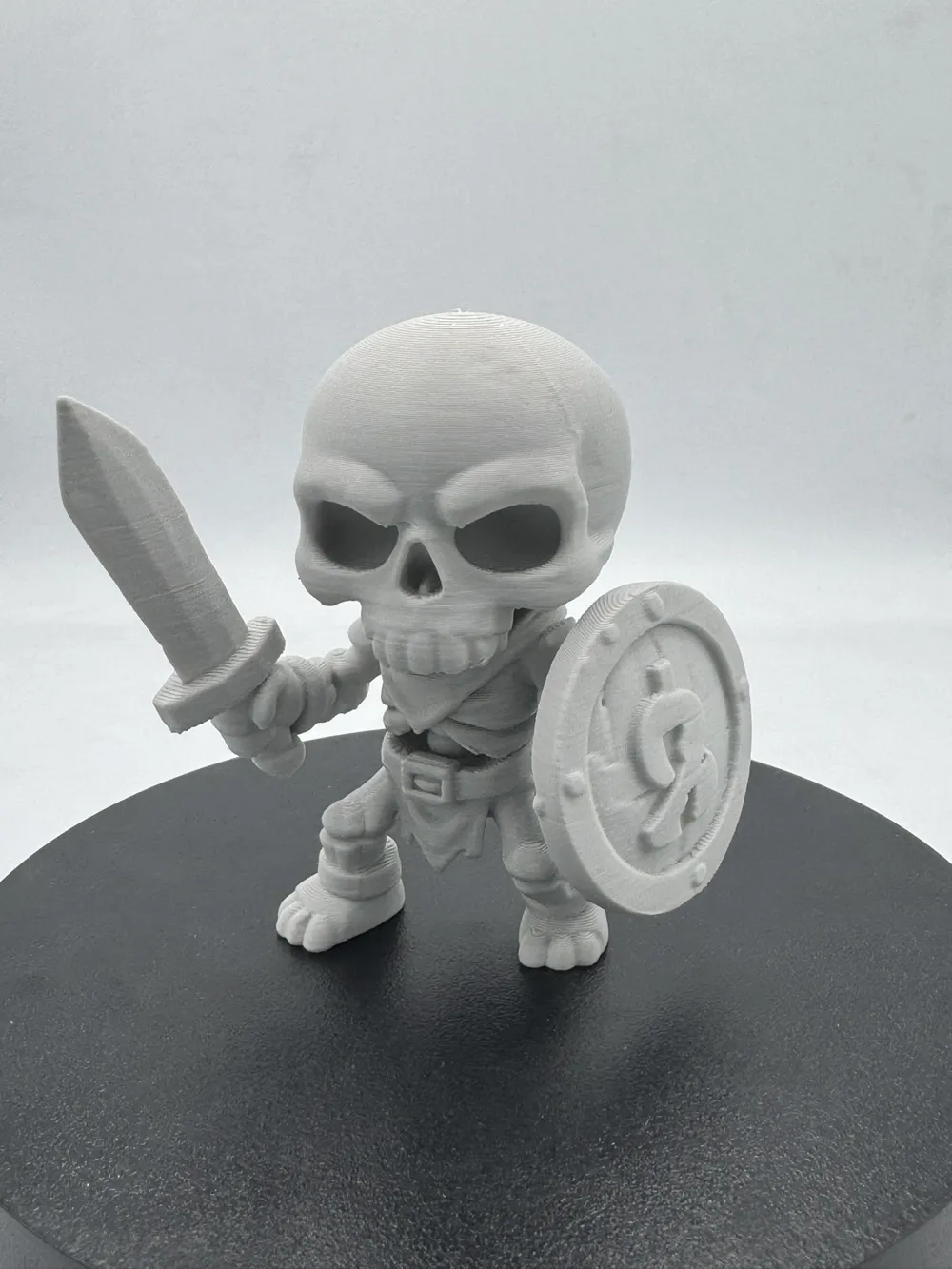 Cute Chibi Skeleton Warrior by WispHollow MakerWorld: Download Free 3D ...