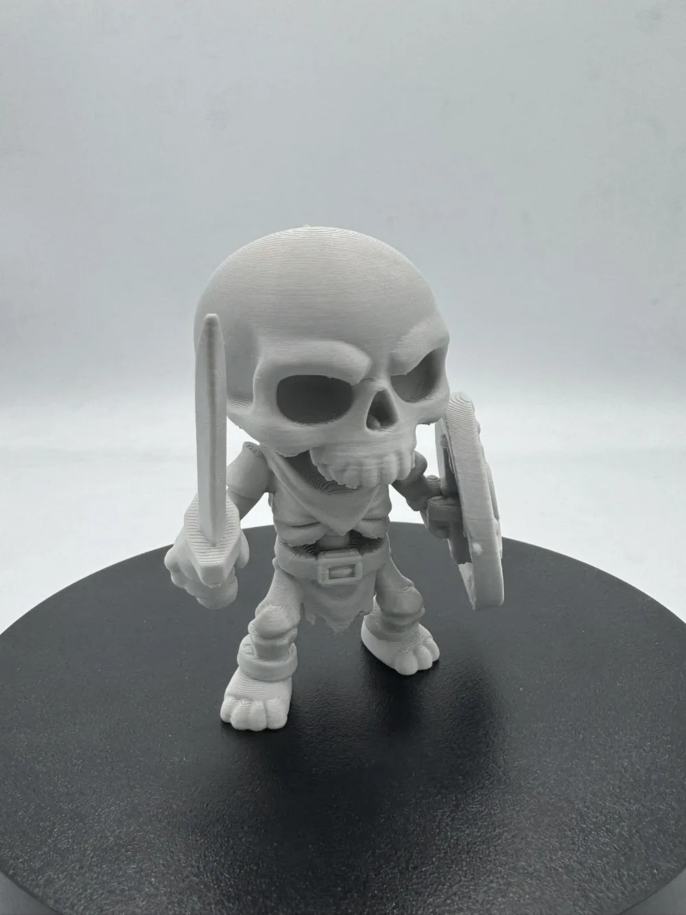 Cute Chibi Skeleton Warrior by WispHollow MakerWorld: Download Free 3D ...
