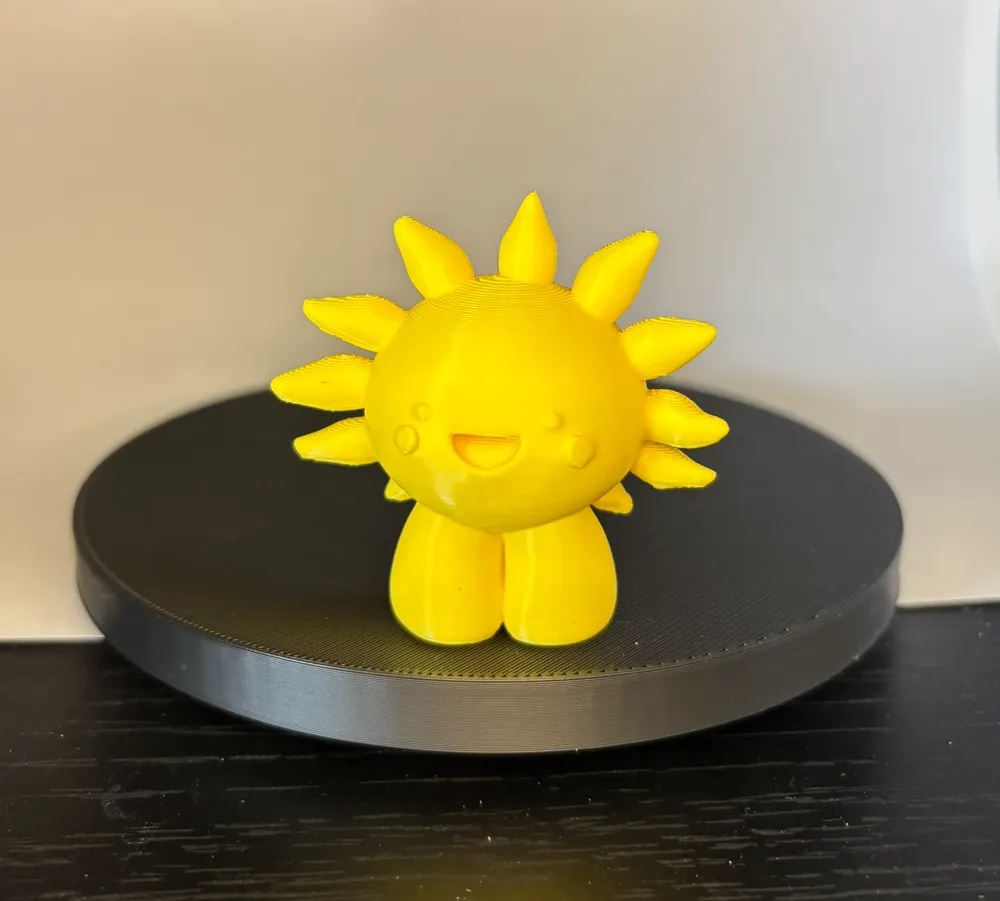 Weather Mascot Chibi Sun - Free 3D Print Model - MakerWorld