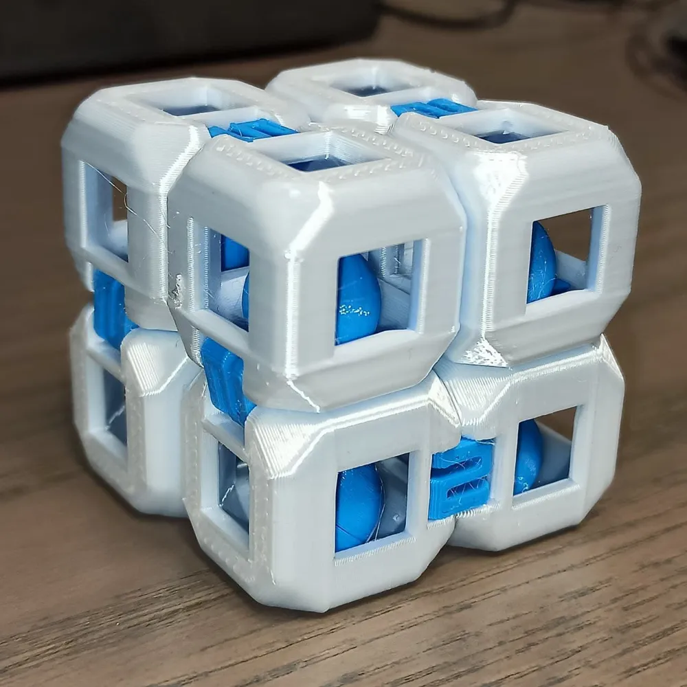 Infinity Cube with balls inside by schuetzi99 - MakerWorld