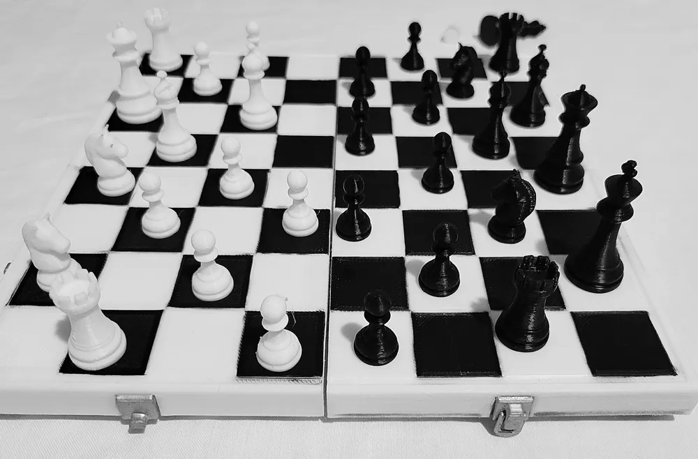 Chess set - Free 3D Print Model - MakerWorld