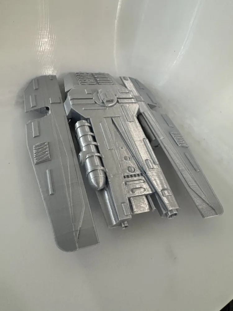 Fondor haulcraft inspired spaceship - Free 3D Print Model - MakerWorld