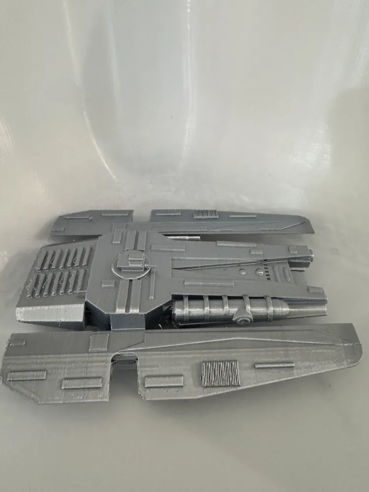 Fondor haulcraft inspired spaceship by 3Designfan MakerWorld: Download ...