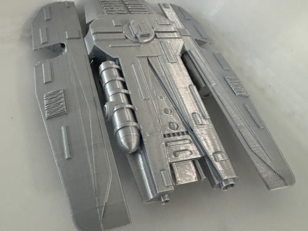 Fondor haulcraft inspired spaceship - Free 3D Print Model - MakerWorld
