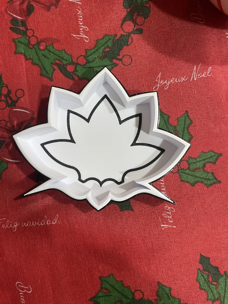 Lotus Flower Catch-all Tray (NO AMS) - Free 3D Print Model - MakerWorld