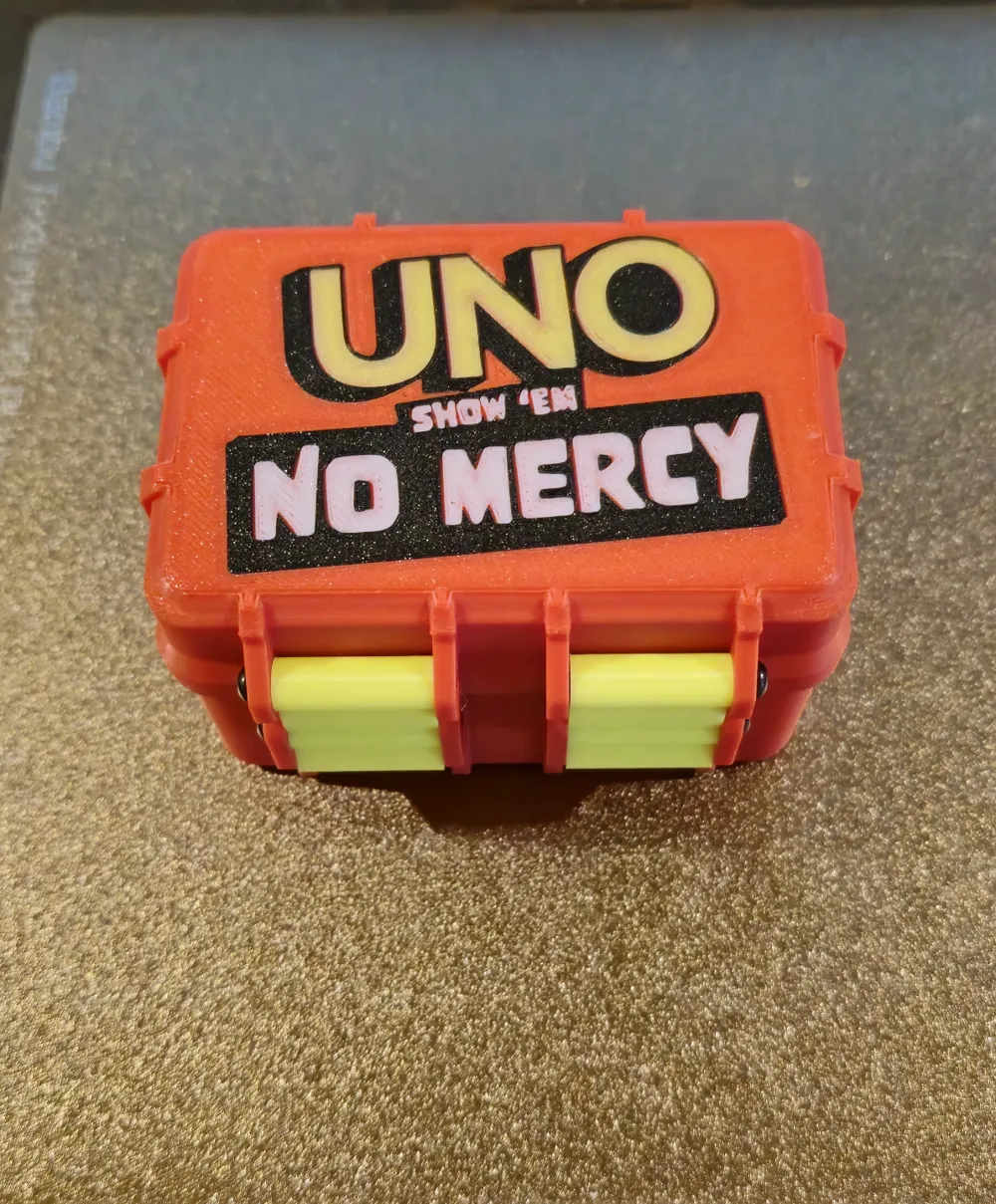 Uno Show 'Em No Mercy Rugged Box Remixed by user_1776179974 - MakerWorld