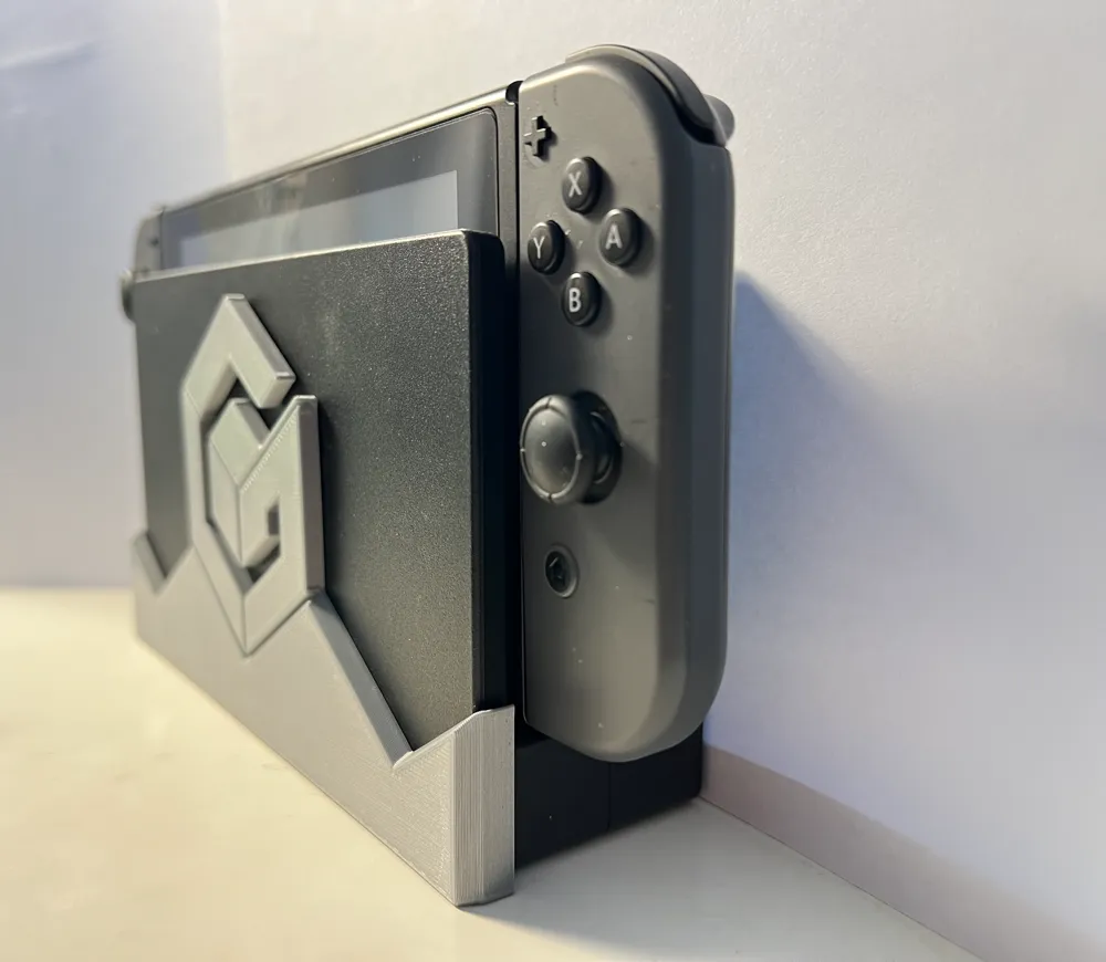 Nintendo Switch Dock Gamecube Cover by TurtleTech Creations - MakerWorld