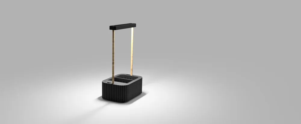 Smart Indoor Mini Herb Garden with LED Lighting by 3Dtec Studio MakerWorld: Download Free 3D Models