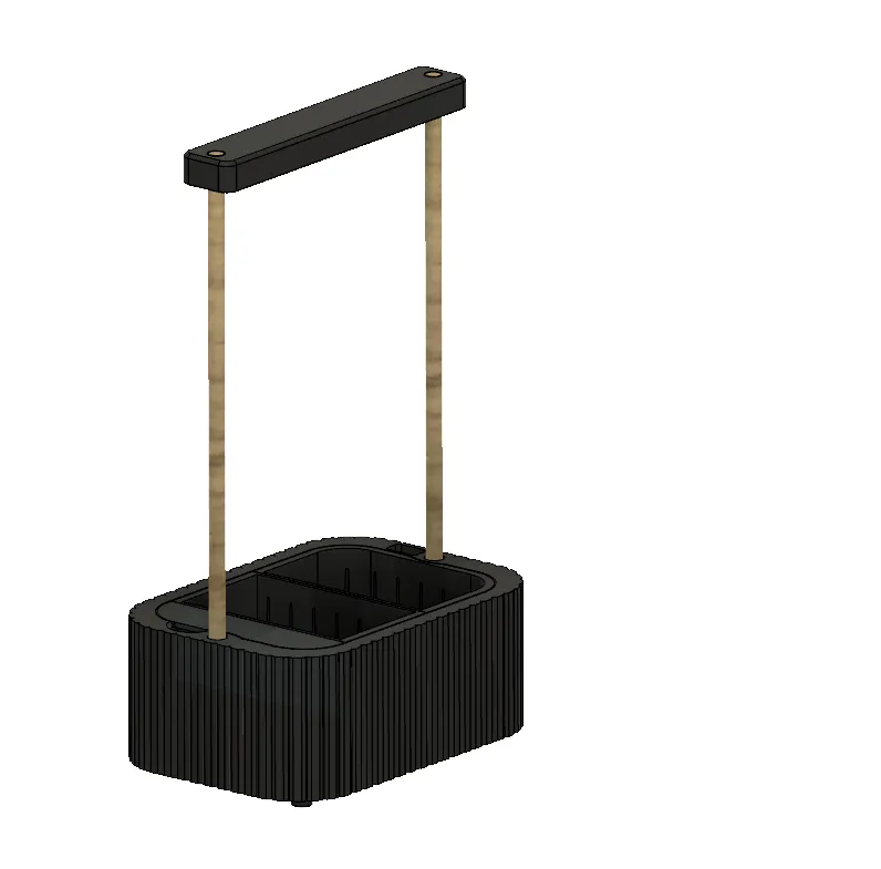 Smart Indoor Mini Herb Garden with LED Lighting by 3Dtec Studio MakerWorld: Download Free 3D Models