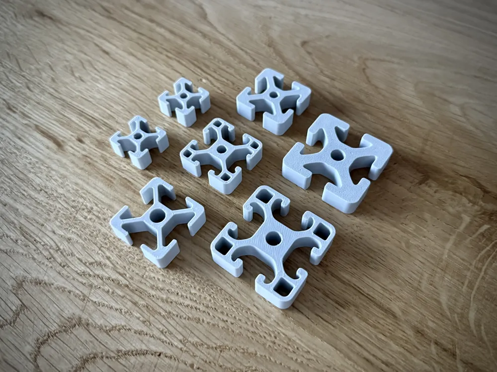 Aluminum Profiles (10, 15, 20, 30, 40) - Free 3D Print Model - MakerWorld
