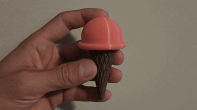 ICE CREAM WAFFLE CONE CLICKER by Matt Biller - MakerWorld