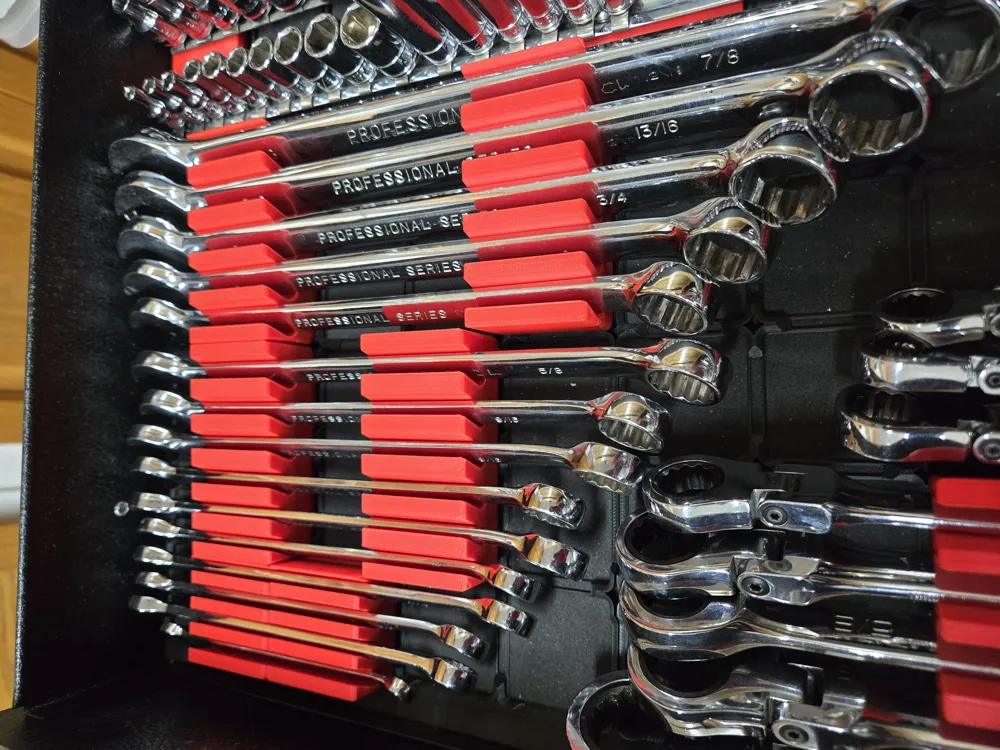 Gridfinity Wrench Holder - Free 3D Print Model - MakerWorld