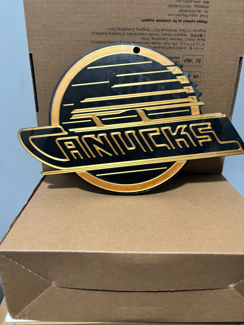 Vancouver Canucks Medallion / Pendant by Future Canada - MakerWorld