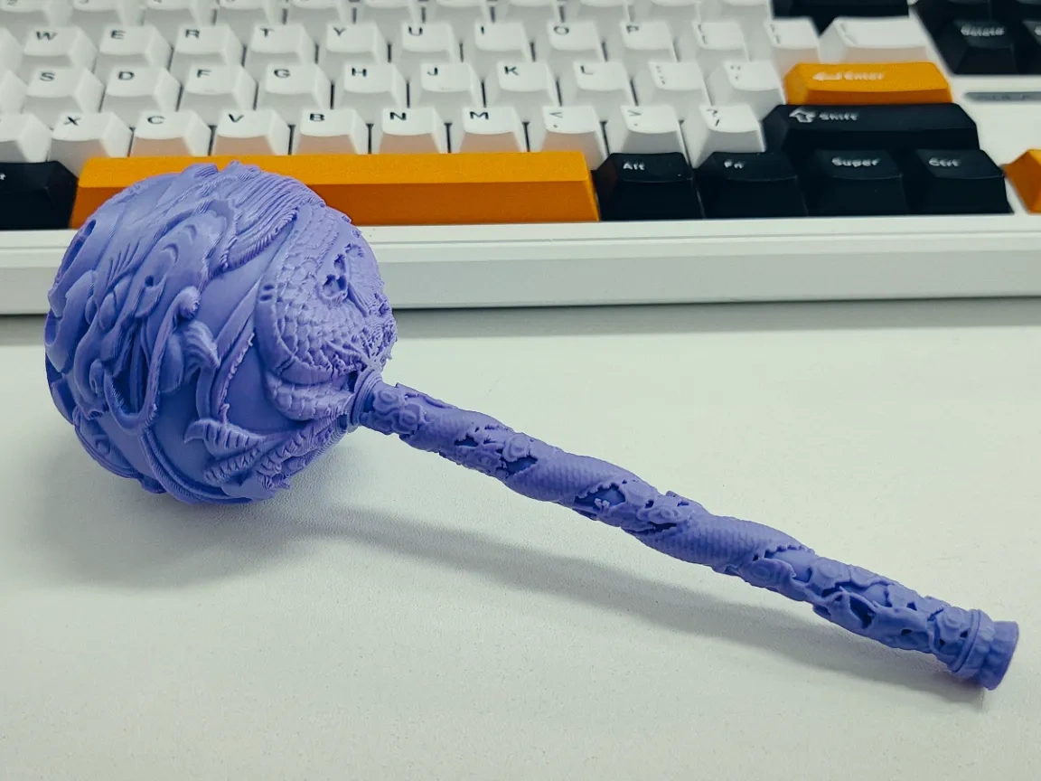 Nezha 2 - Ao Bing's weapon, the Panlongzhu ice hammer pen, and the sea ...