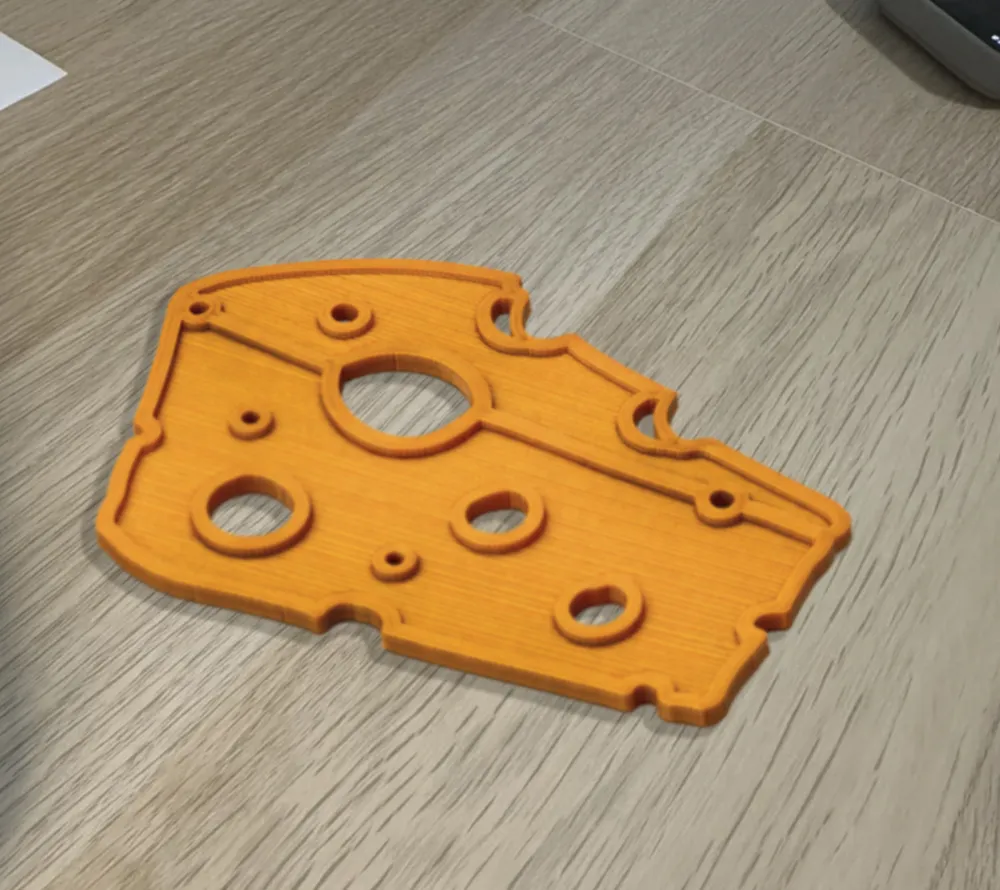 Snowboard Stomp Pad Schweizer Käse – Kostenloses 3D-Druckmodell ...