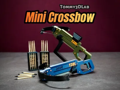 crossbow 3d print model download - MakerWorld