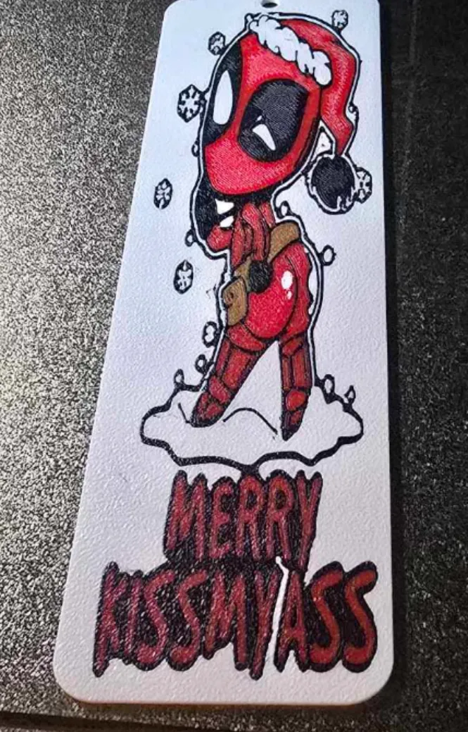 deadpool bookmark by PrintWave3D MakerWorld: Download Free 3D Models