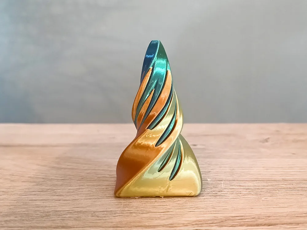 Impossible Spiral Pyramid Vortex Twister - Free 3D Print Model - MakerWorld