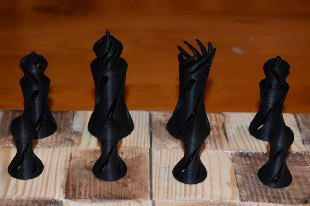 Twist - Full Chess Set 3D print model by h3inz MakerWorld: Download ...