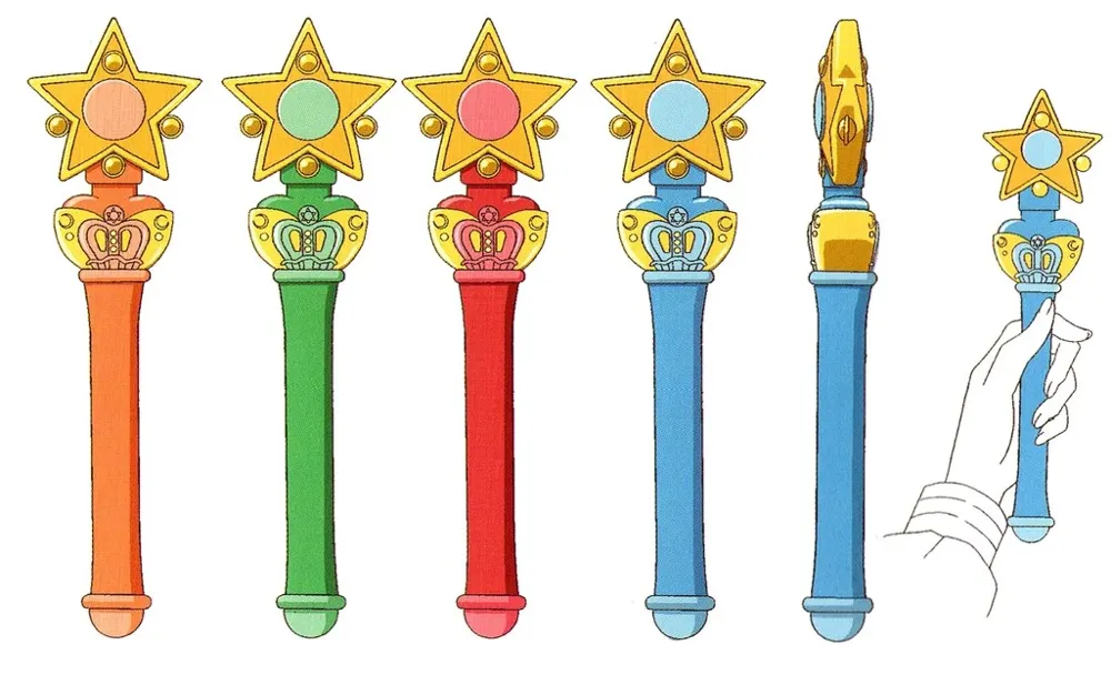 Sailor Scouts' Star Power Sticks (AMS Required) by user_843652836 ...