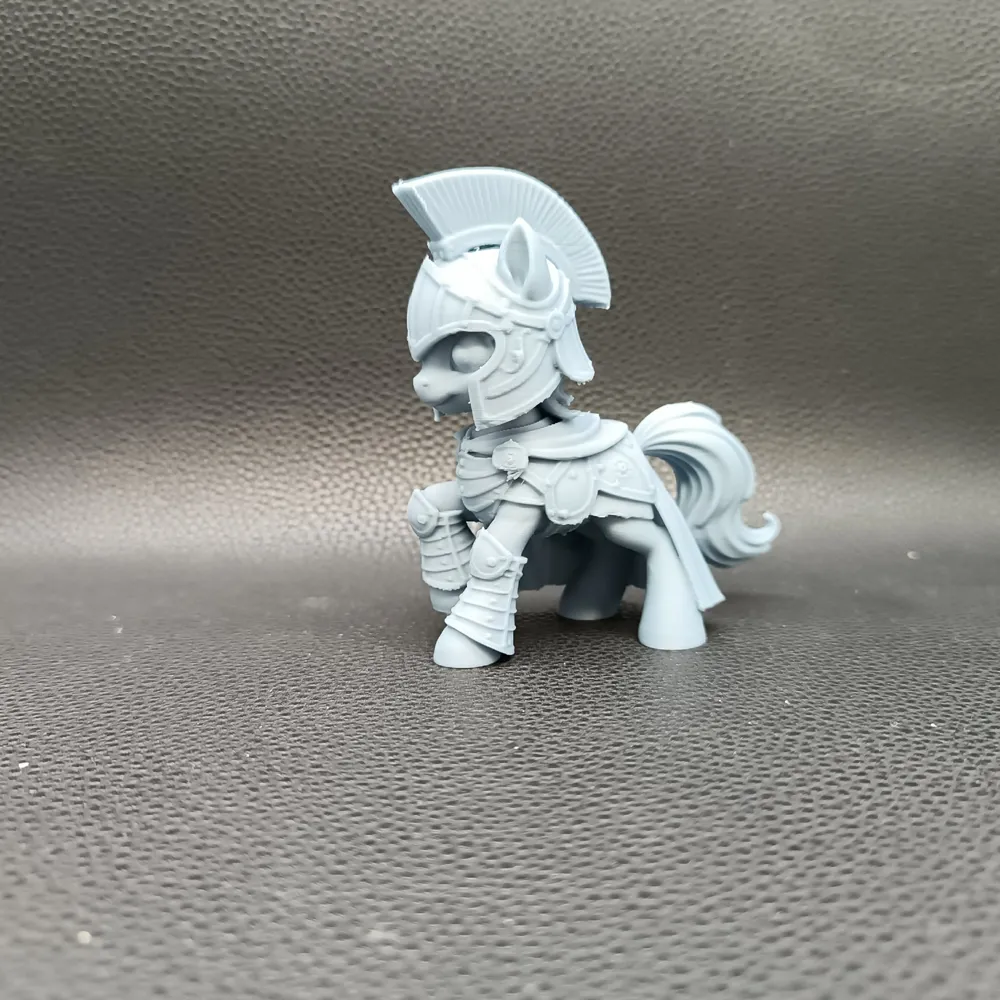 Roman Legionary Pony – Chibi Warrior - MLP Toy - Free 3D Print Model ...