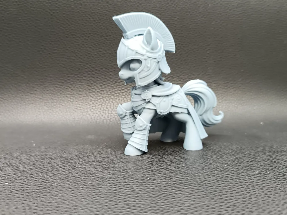 Roman Legionary Pony – Chibi Warrior - MLP Toy - Free 3D Print Model ...