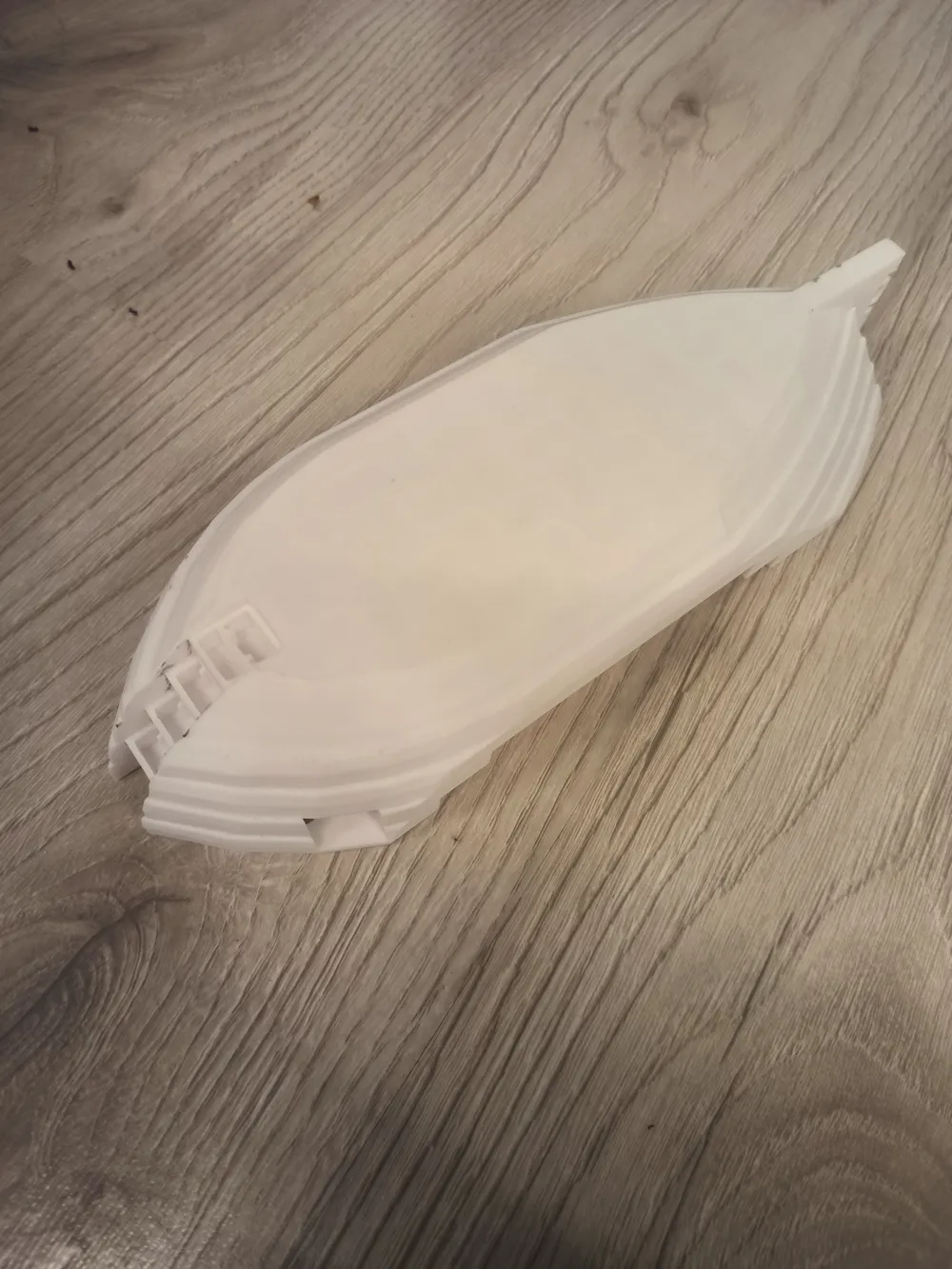Brick floating boat hull - Free 3D Print Model - MakerWorld