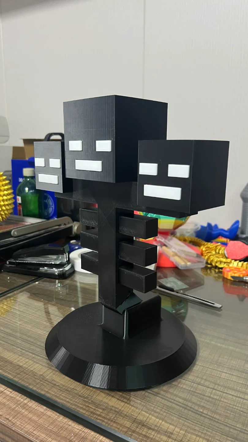 Minecraft Wither Boss Dividido Multicolor SEM AMS por zing MakerWorld ...