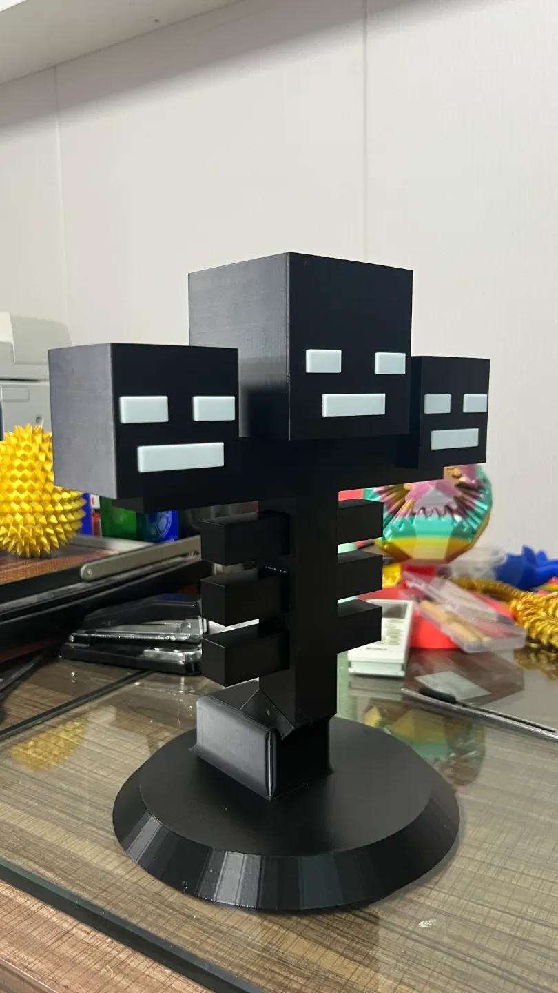 Minecraft Wither Boss Dividido Multicolor SEM AMS por zing MakerWorld ...