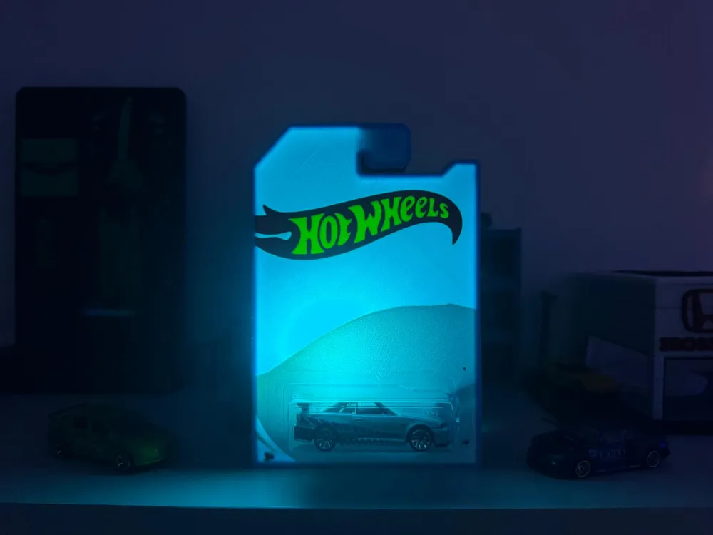 Hotwheels mainline lightbox by 13LABS MakerWorld: Download Free 3D Models