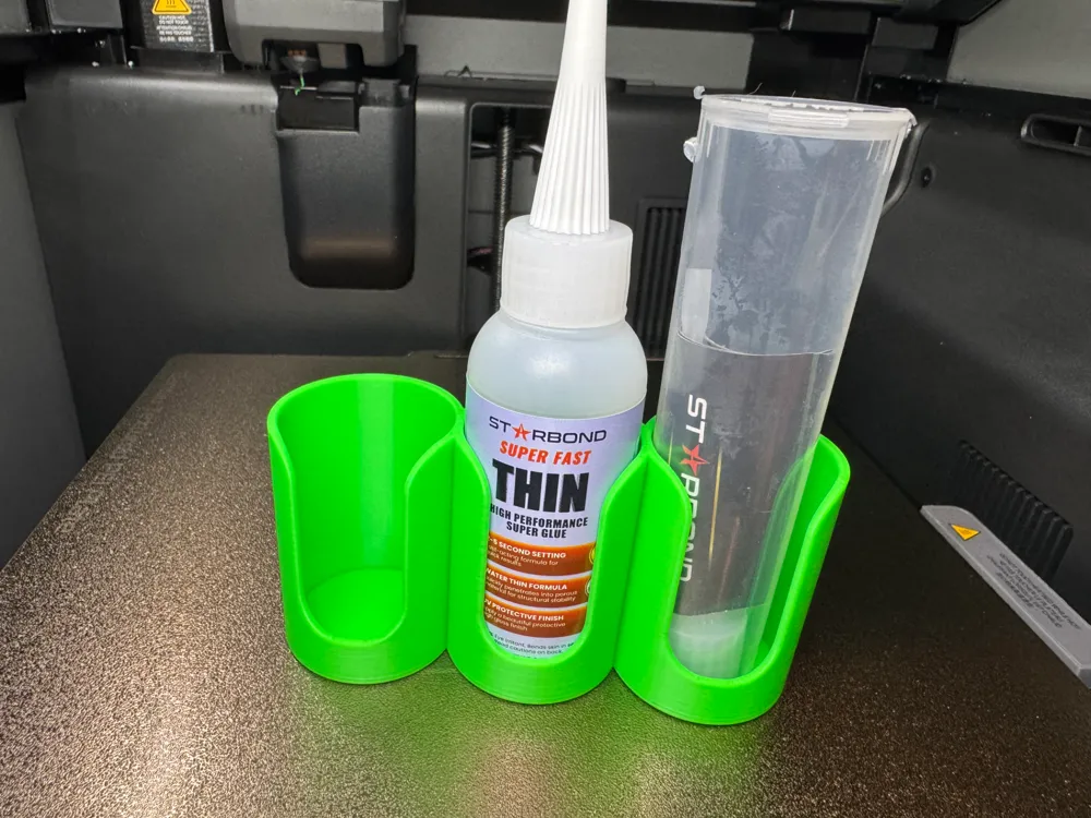 Tri-2oz Starbond CA Glue holder for Multiboard - Free 3D Print Model ...