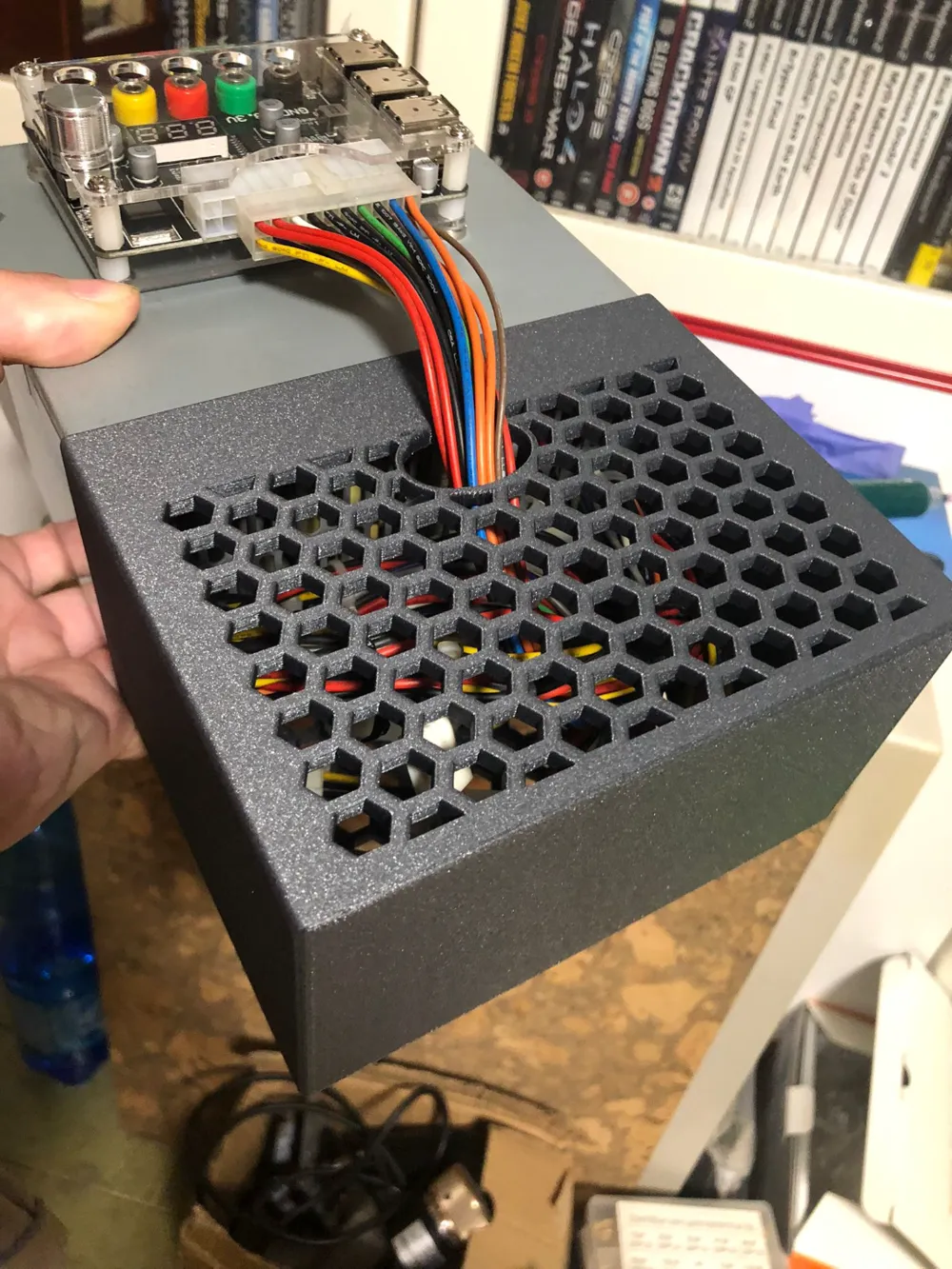 ATX PSU COVER FOR PSU BREAKOUT BOARD by stefano.minozzi - MakerWorld