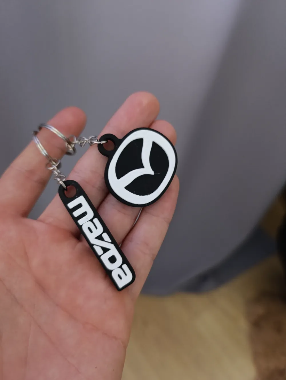 Mazda Keychain - Free 3D Print Model - MakerWorld