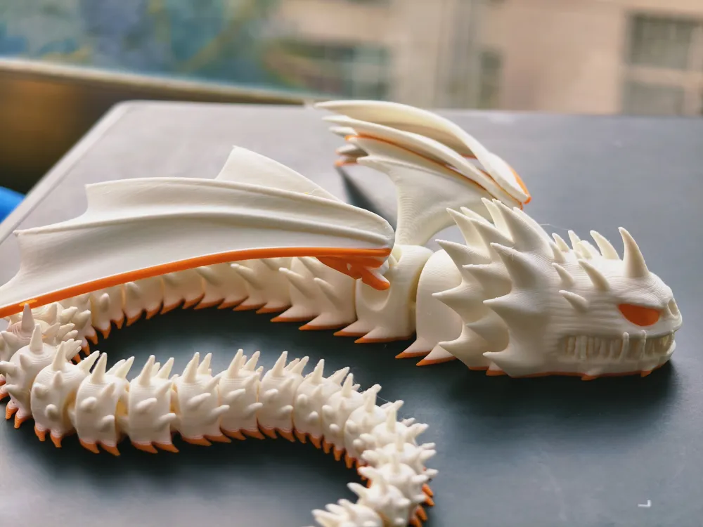 How to Train Your Dragon, Deathgripper, A1 mini printable, no supports ...