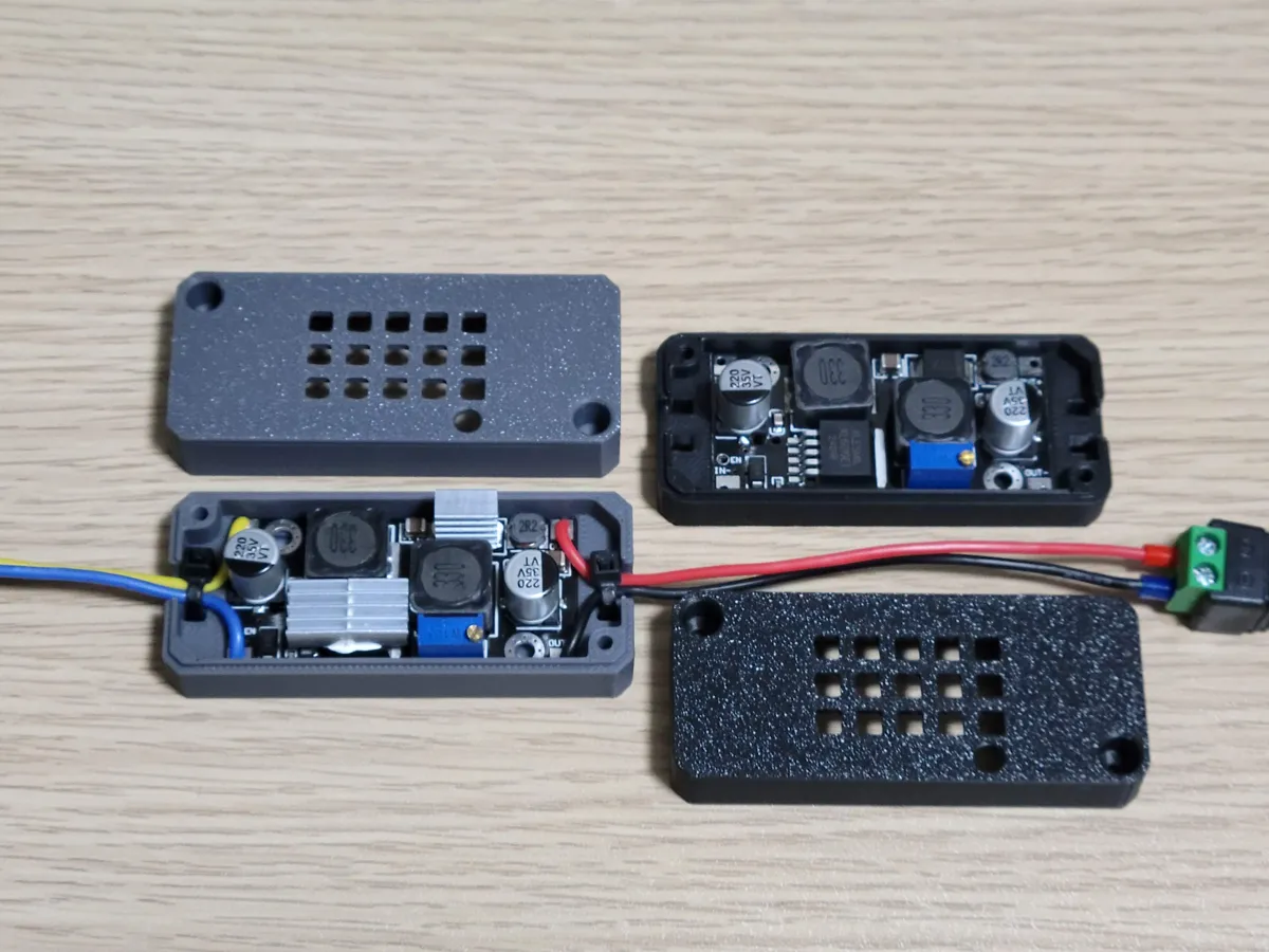 Caixa para conversor buck-boost XL6019 - Modelo gratuito para impressão ...