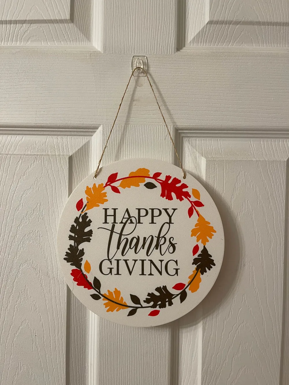 Happy Thanksgiving Door Sign - Free 3D Print Model - MakerWorld