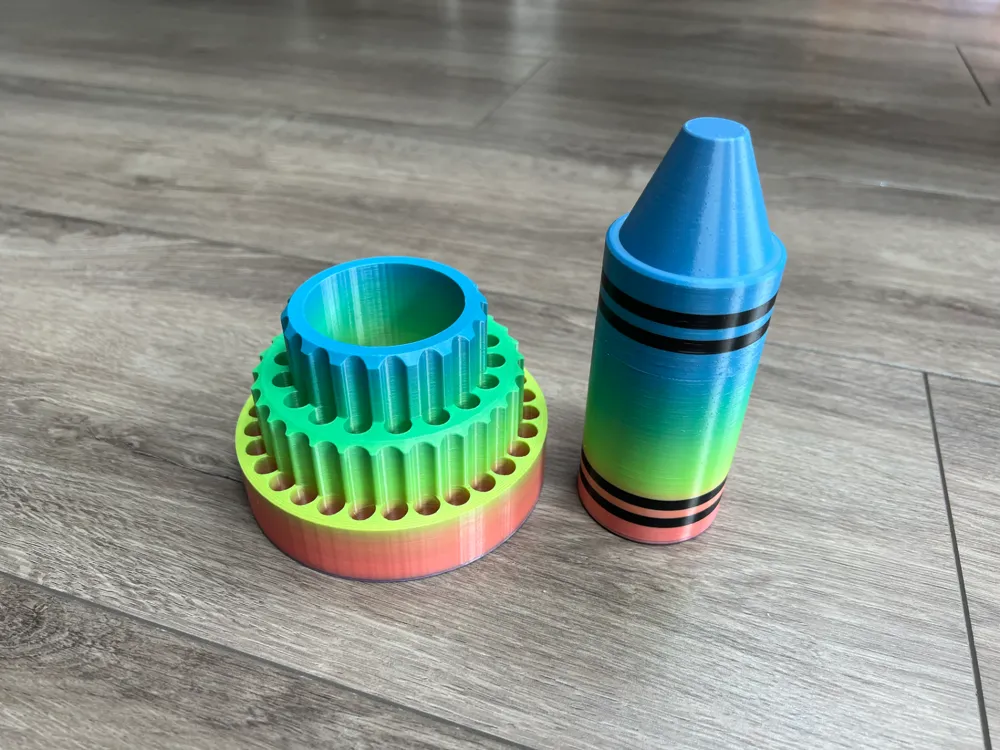 Crayon Carousel - Compatible with Crayon Container by Langas - MakerWorld