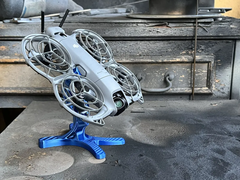 DJI Neo2 decorative desk stand - Free 3D Print Model - MakerWorld