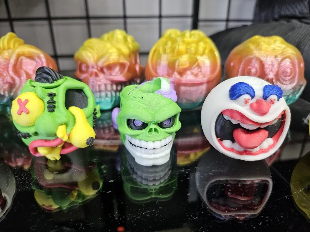 MADBALLS SLOBULUS fidget spinner & TPU squish ball - Free 3D Print ...