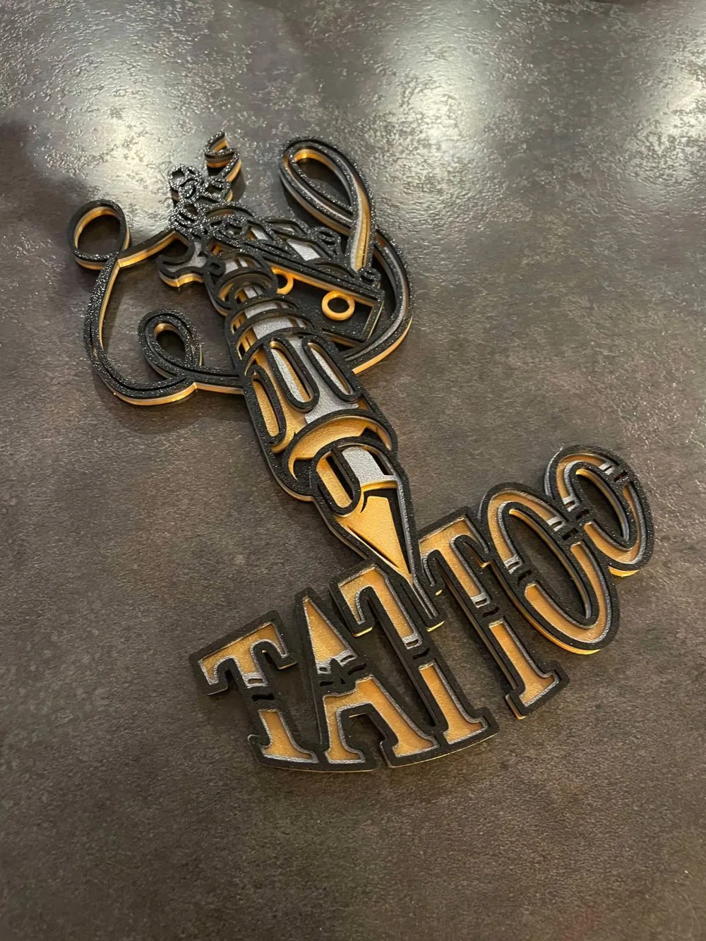 Customizable Layered Tattoo by Remy DiT MakerWorld: Download Free 3D Models